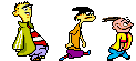 Ed, Edd n Eddy running by SavageBolt95 on DeviantArt