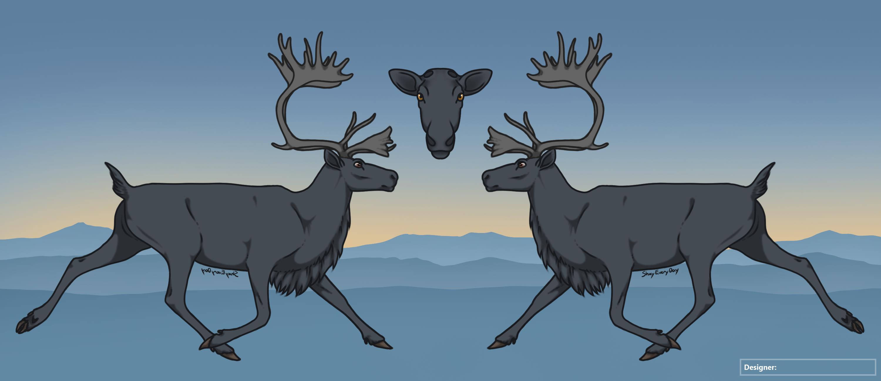 Reindeer Base by BorealisReindeer on DeviantArt