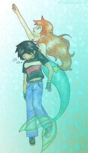 Ash and Misty Mermaid by 863lindz on DeviantArt