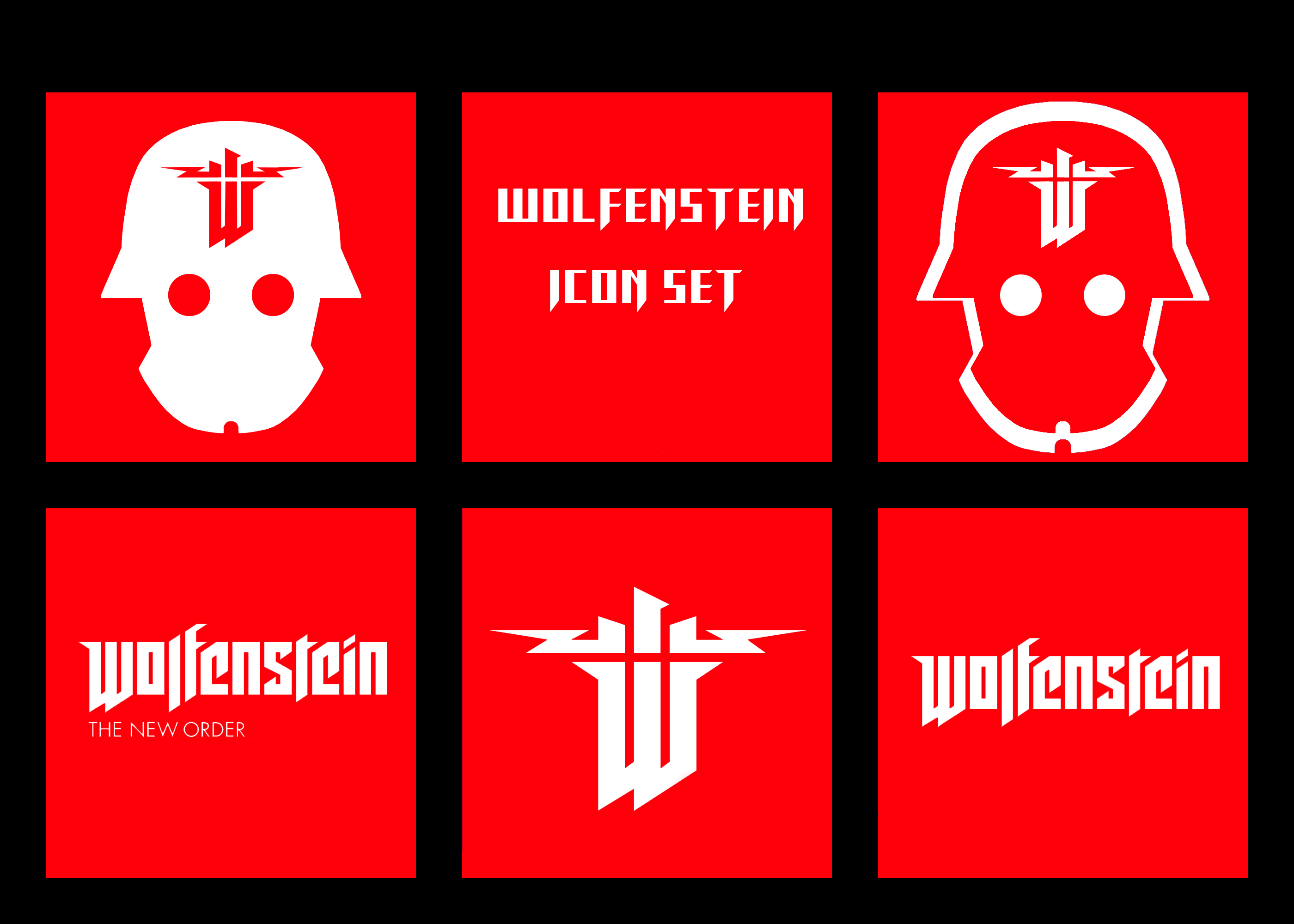 Wolfenstein Icon Set by ThePandaPredator on DeviantArt