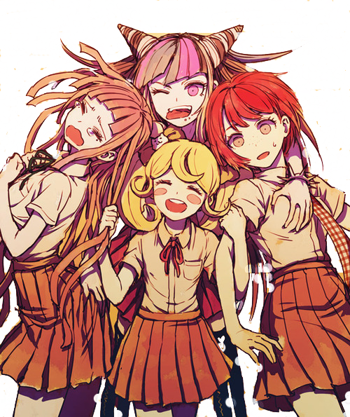 dangaronpa renders by yonakatan on DeviantArt