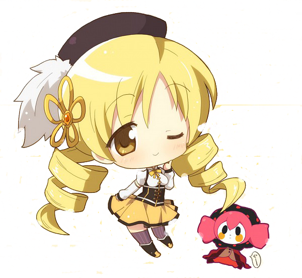mami tomoe chibi by yonakatan on DeviantArt