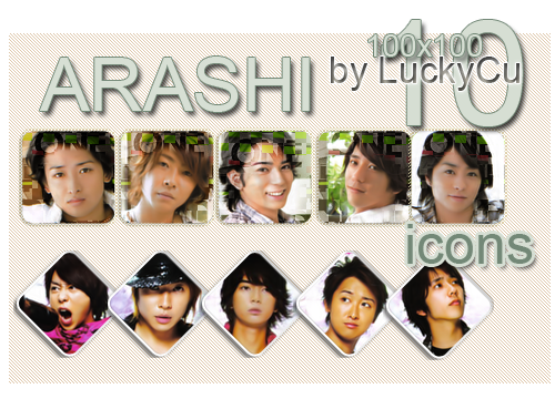 Arashi icons pack 007 by LuckyCu on DeviantArt