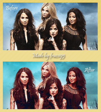 Pretty Little Liars Psd Coloring by fruzsi95 on DeviantArt