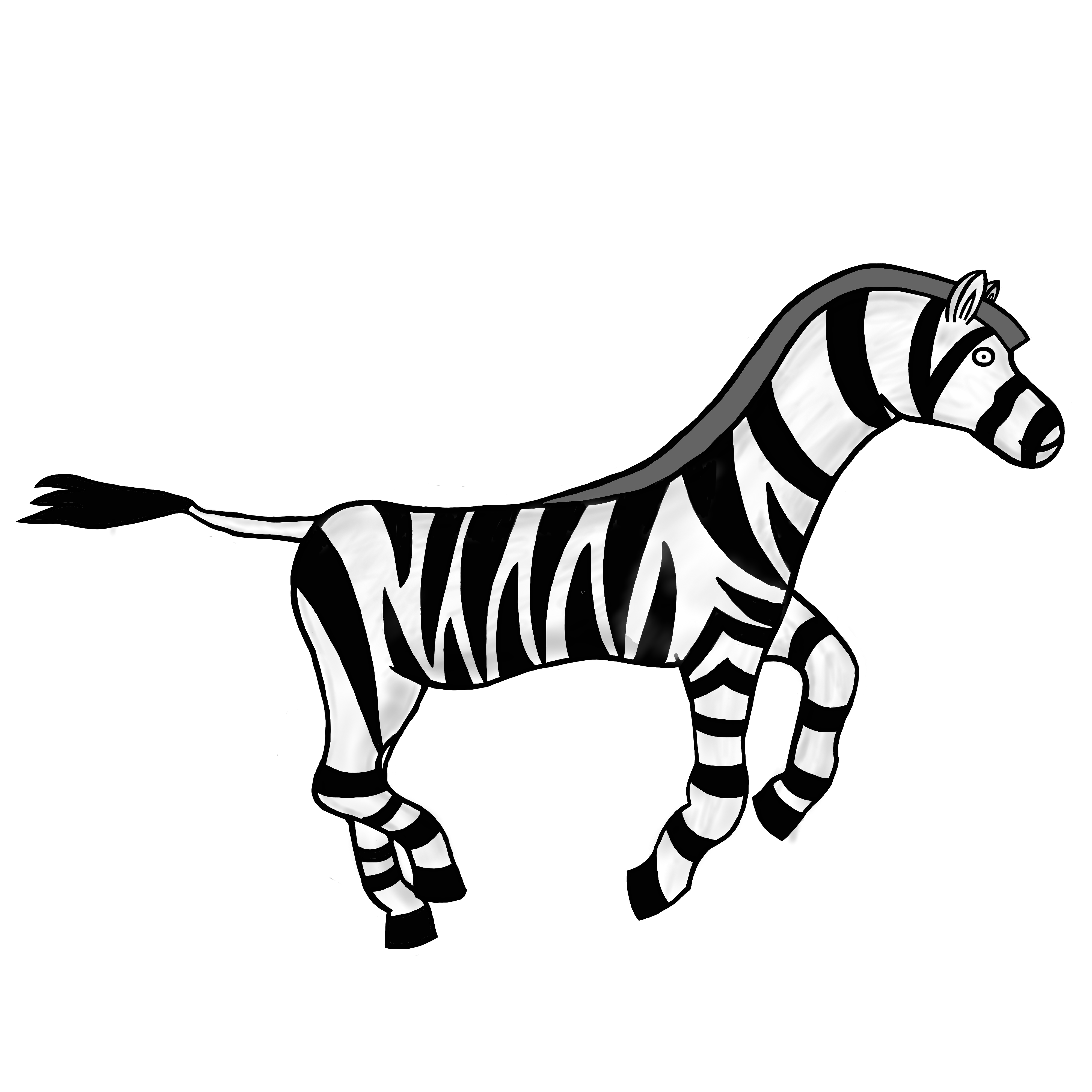 running zebra by martyrex on DeviantArt