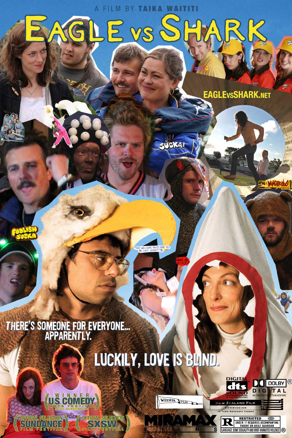 Eagle vs. Shark poster 2 by HypnoticGenes on DeviantArt