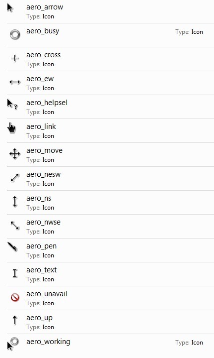 Black+Silver Aero Cursors by Nero87-PL on DeviantArt