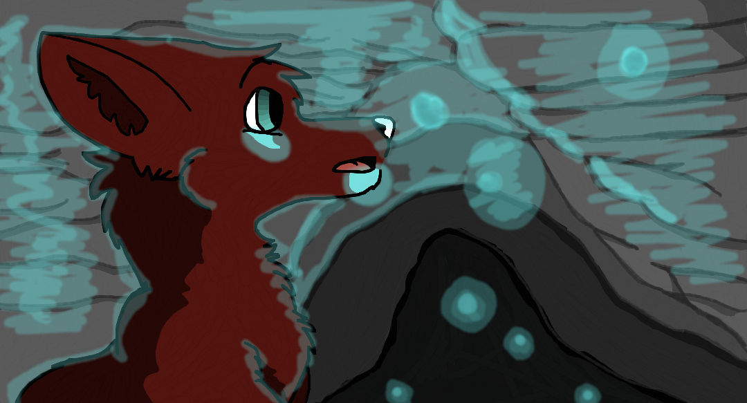 Arcane in Cave by HowlinHannah on DeviantArt