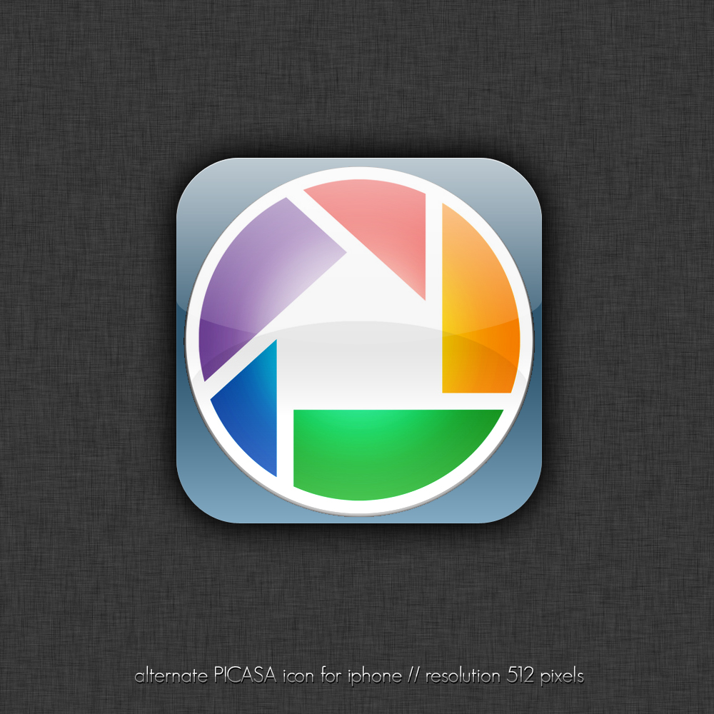 Picasa Icon for iphone by Kahoona82 on DeviantArt