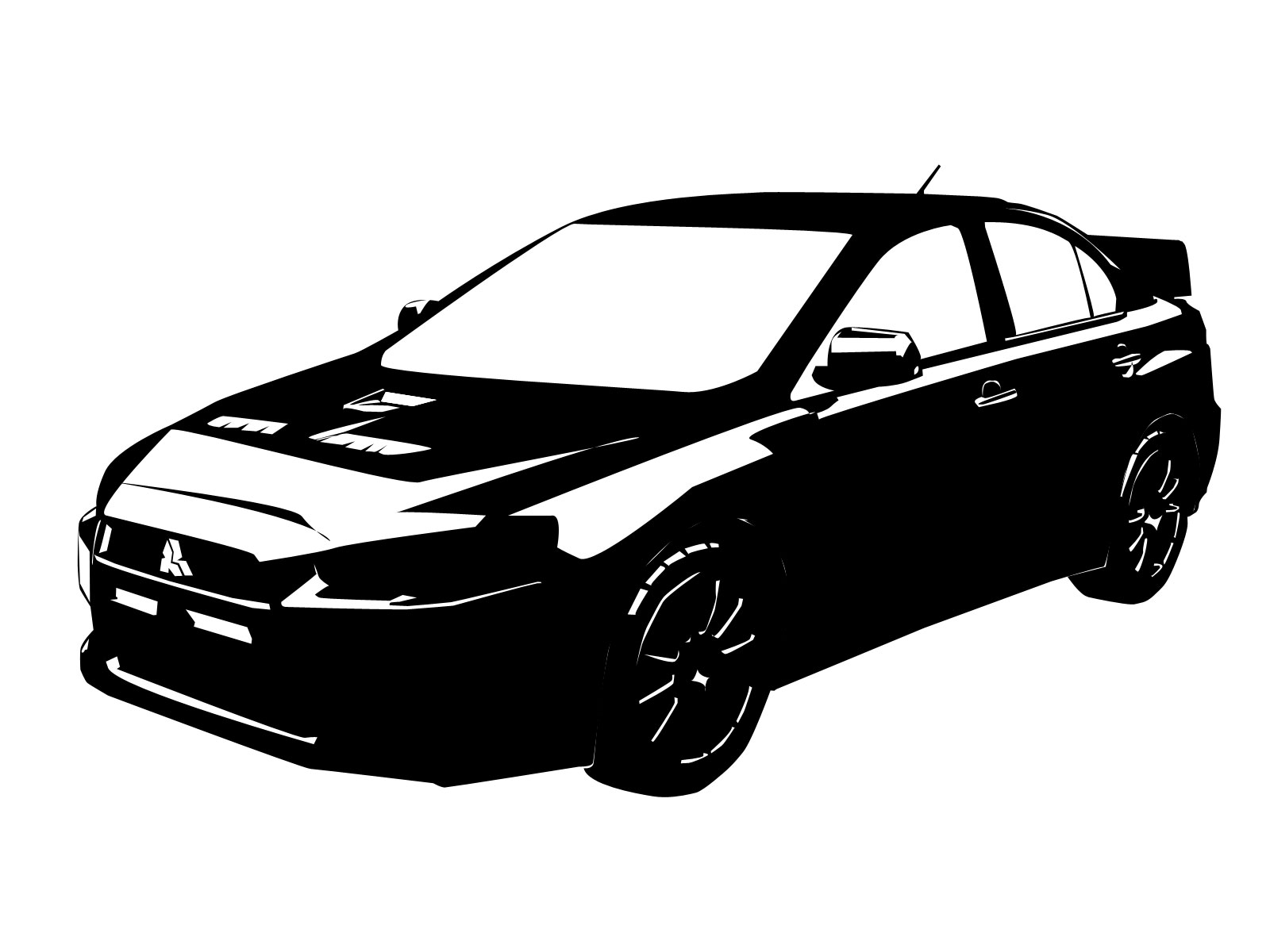 Mitsubishi Lancer Logo Vector