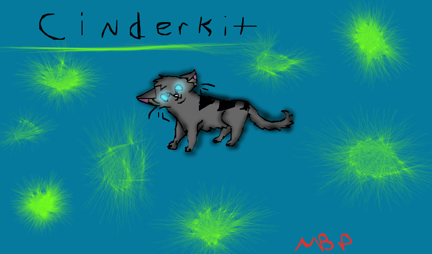 Cinderkit request by Nightblaze357 on DeviantArt