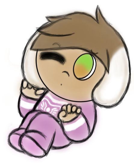 Curious Fluffy Baby by PokeDigit626 on DeviantArt