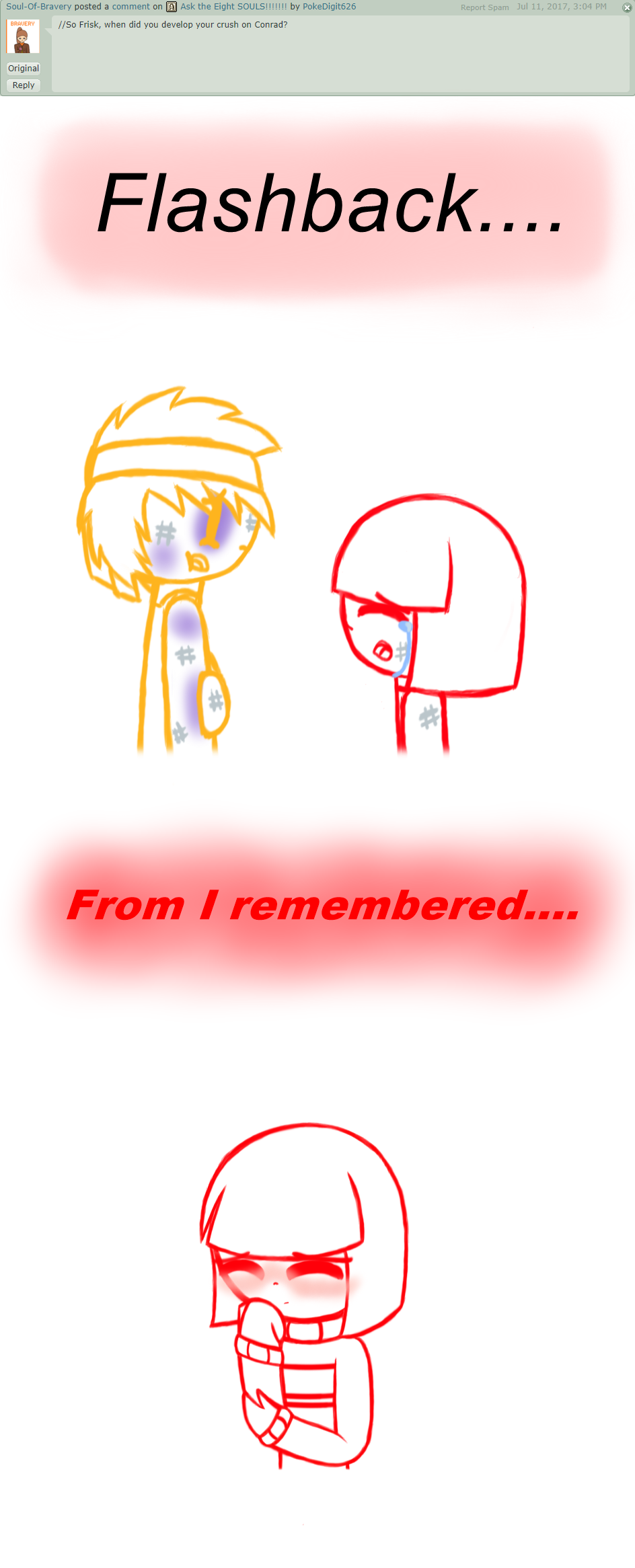 Ask the Eight SOULS! Ans. 6 Frisk by PokeDigit626 on DeviantArt