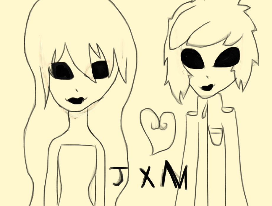 Jane x Masky??!! I thik that's good... by AleTheMurderess on DeviantArt