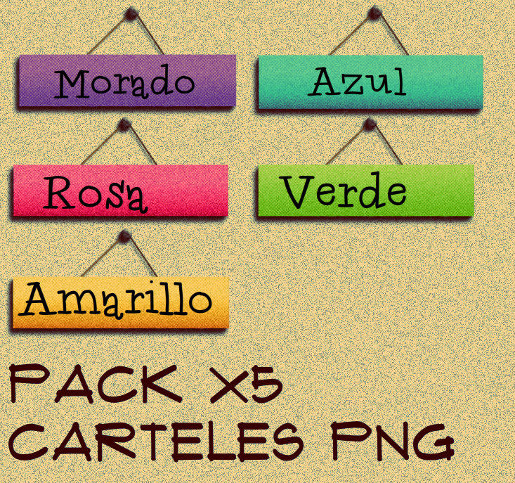 pack de letreros png by PacksOnline on DeviantArt