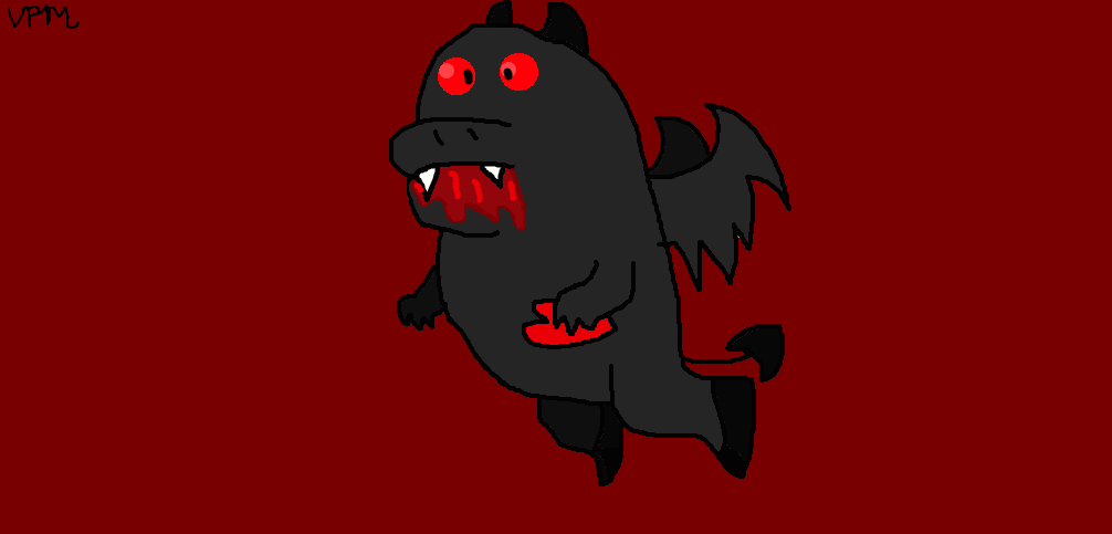 cursed demon dog by Vetpetmon on DeviantArt