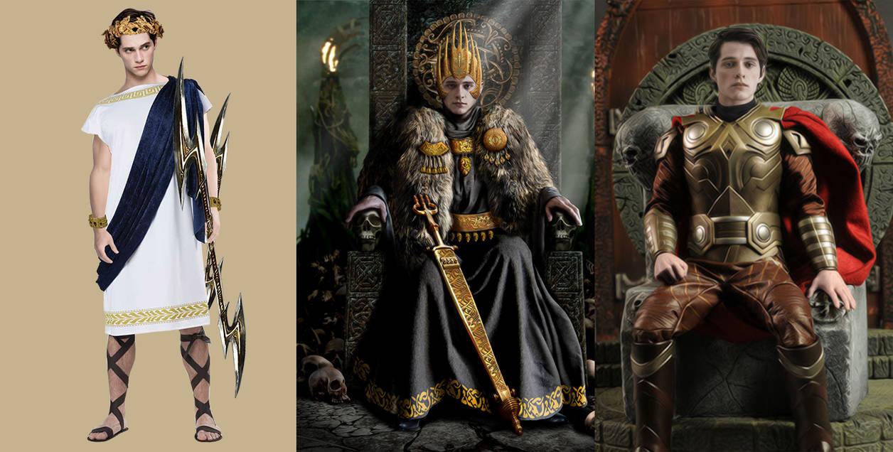 Kyle Archer as Myth Gods by laineysayshi on DeviantArt