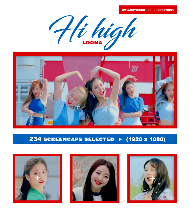 SCREENCAPS HI HIGH - LOONA // HANNAK by hannavs999 on DeviantArt