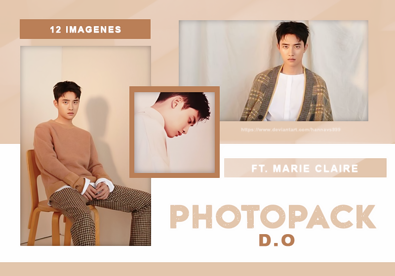 PHOTOPACK DO (EXO) X MARIE CLAIRE- HANNAK by hannavs999 on DeviantArt