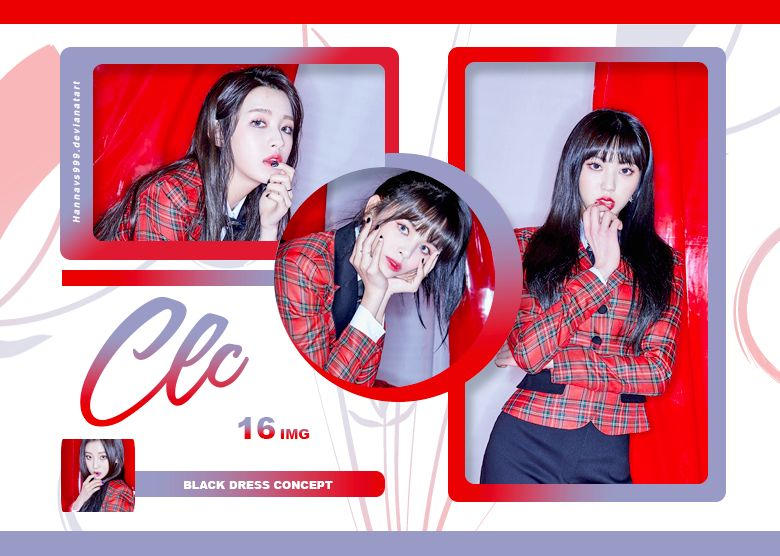 PHOTOPACK CLC - BLACK DRESS // HANNAK by hannavs999 on DeviantArt