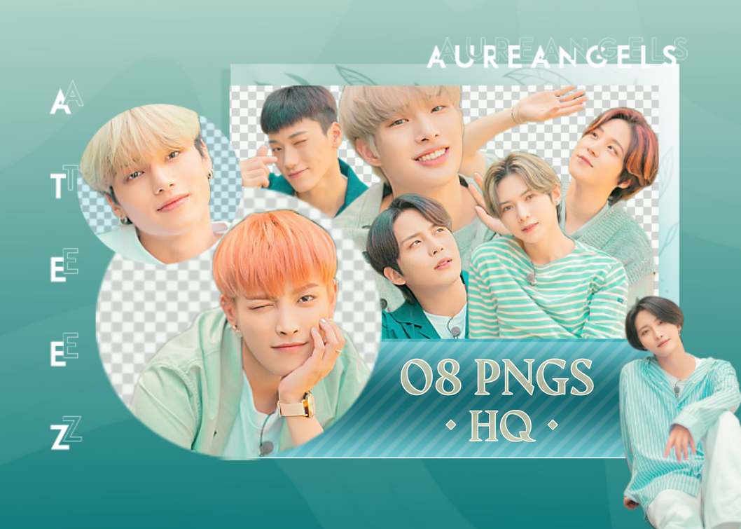 #ATEEZ PNGS - BY AUREANGELS by aureangels on DeviantArt