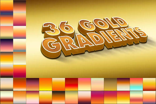 36 Gold Gradients Photoshop by NikaFox55 on DeviantArt