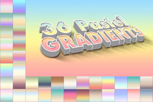 36 Pastel Photoshop Gradients by NikaFox55 on DeviantArt