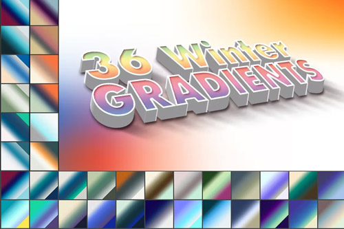 36 Winter Photoshop Gradients by NikaFox55 on DeviantArt