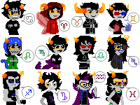Homestuck Troll Symbols