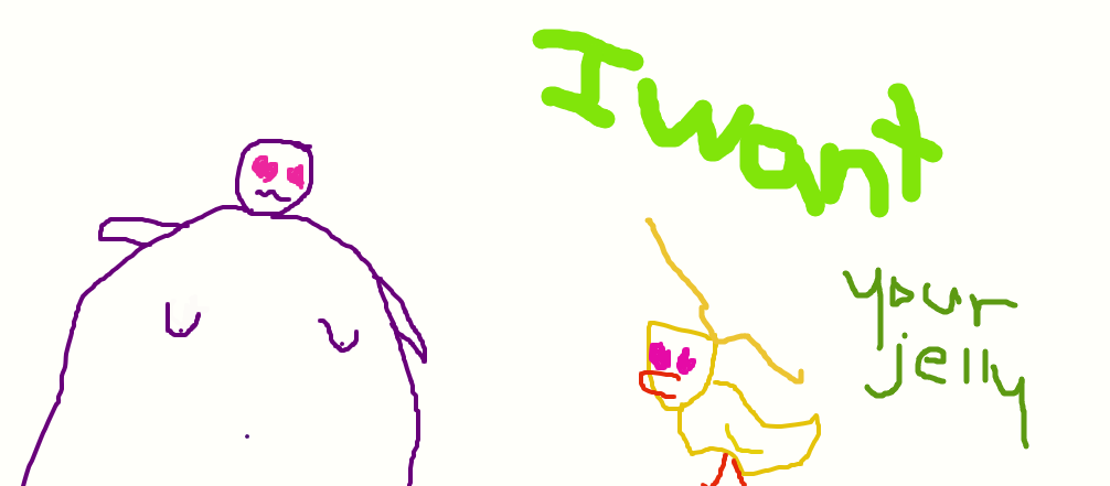 fat purple man x duck by Allyson-SacrificeLUV on DeviantArt