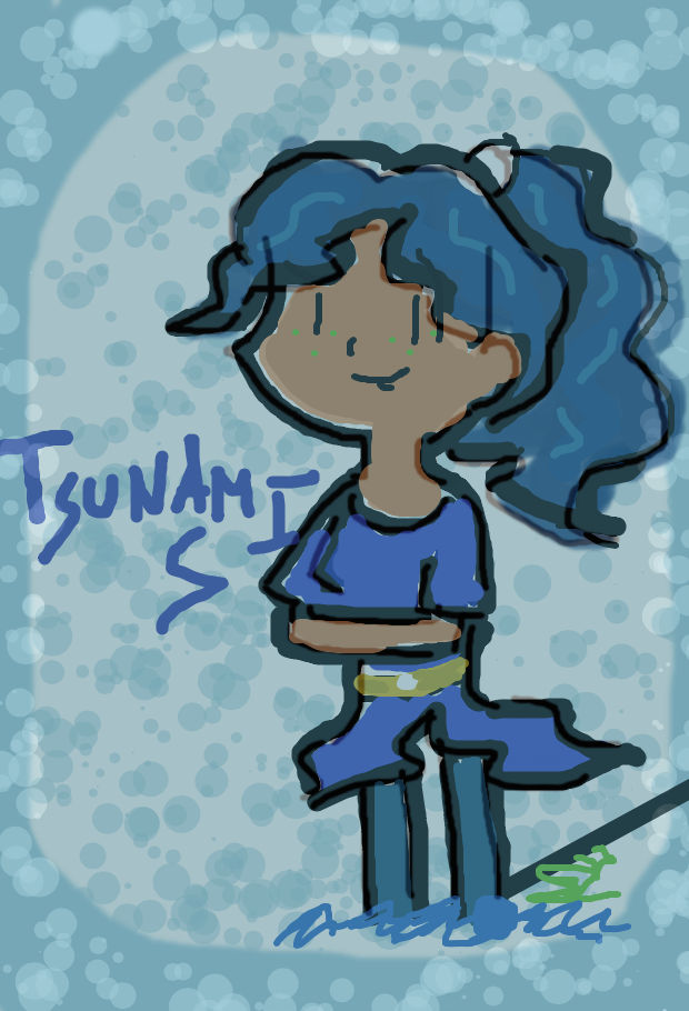 Humanized Tsunami!! by SAtheWriter on DeviantArt