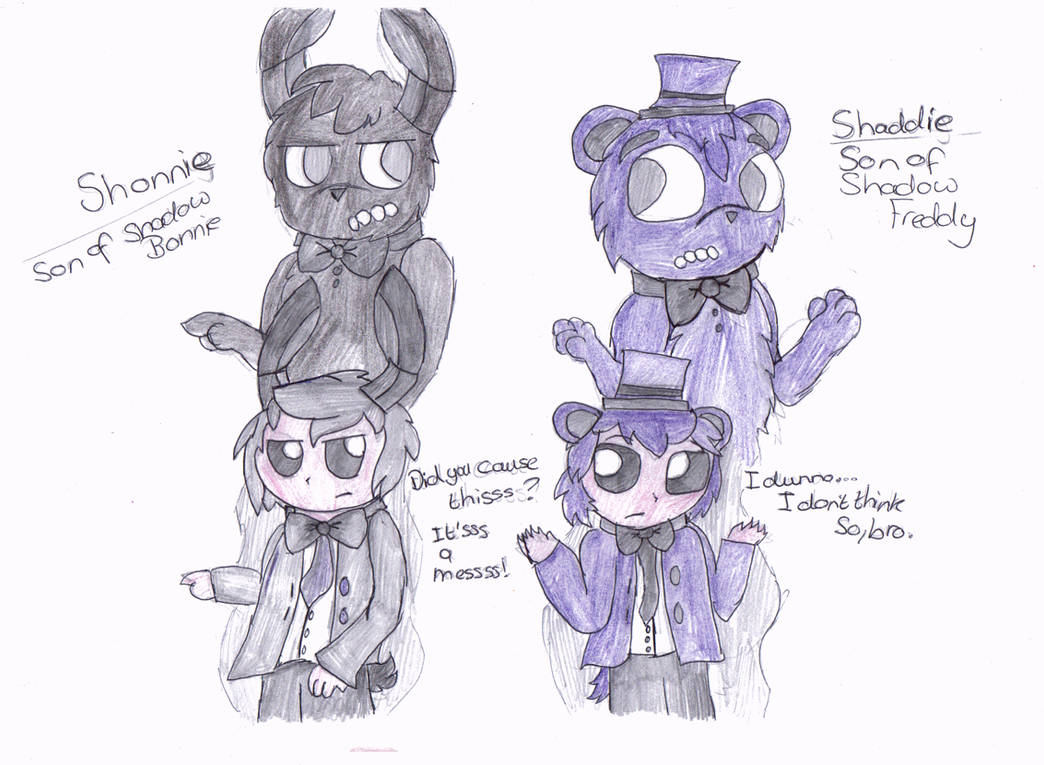 Shaddie and Shonnie: Sons of the Shadows by MyImagination121 on DeviantArt