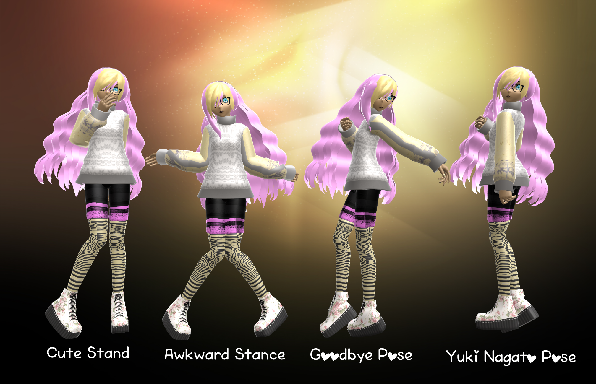 .:StylinSorrow's MMD Pose Pack 1:. by StylinSorrowMMD on DeviantArt