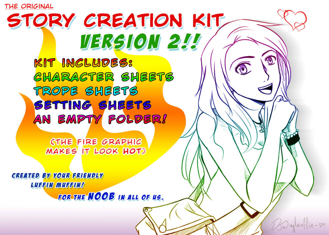 Story Creation Kit V. 2 by djwagLmuffin on DeviantArt