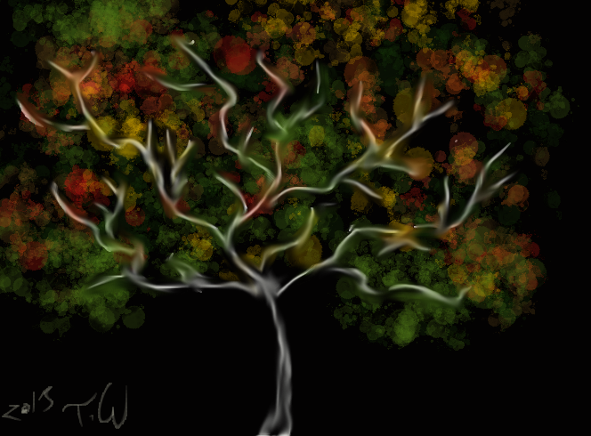 ghost tree by TariWaters on DeviantArt