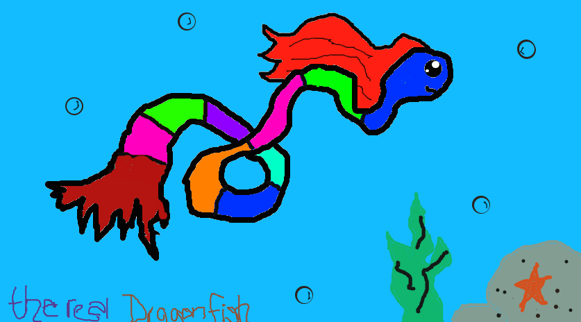 Dragonfish by sonamyforeveryay on DeviantArt