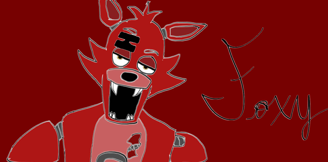 Foxy: Colored by alittlegeekish on DeviantArt
