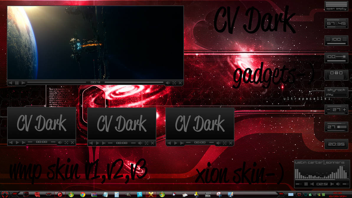 CV Dark WMP ,Xion skin and Gadgets by C-Vincent on DeviantArt