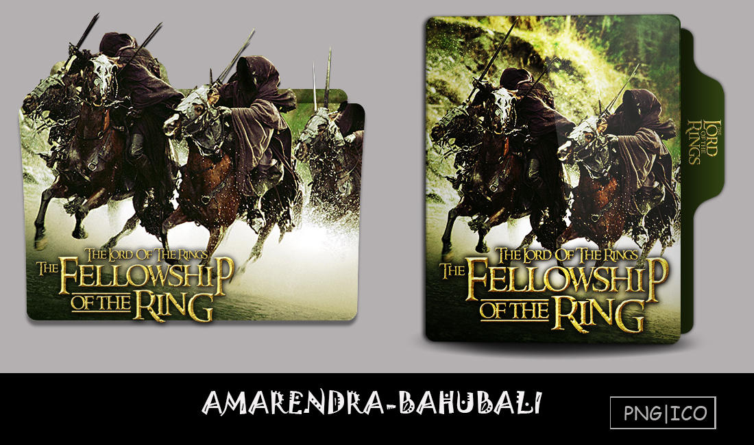LOTR 1 The Fellowship of the Ring 2001 folder icon by G0D-0F-THUND3R on ...