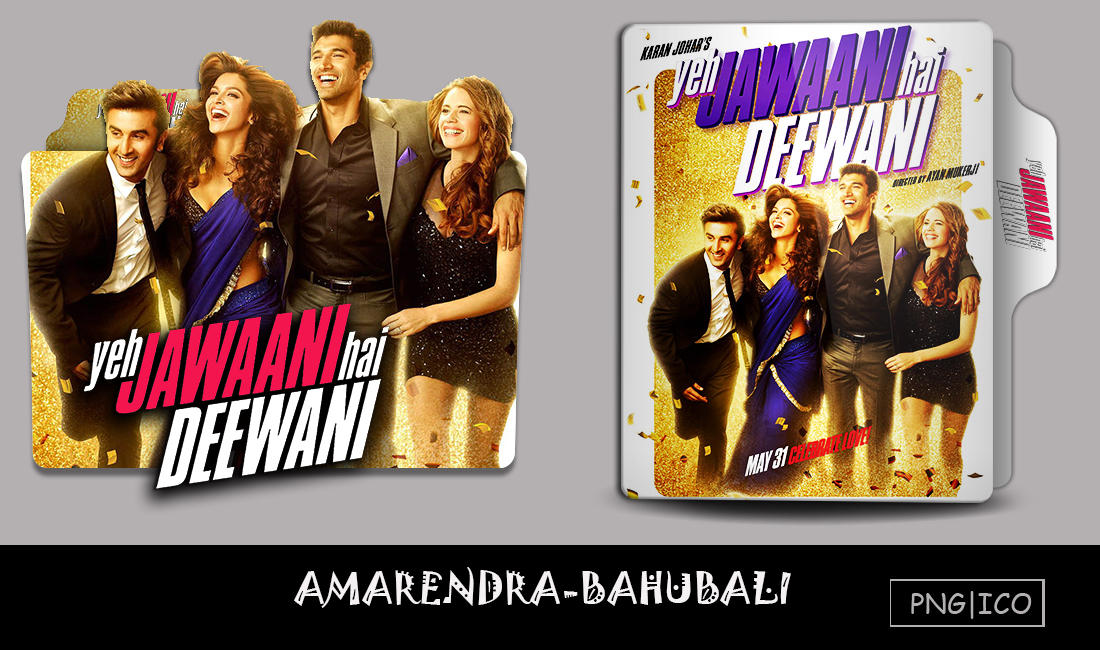 Yeh Jawaani Hai Deewani (2015) folder icon by G0D-0F-THUND3R on DeviantArt