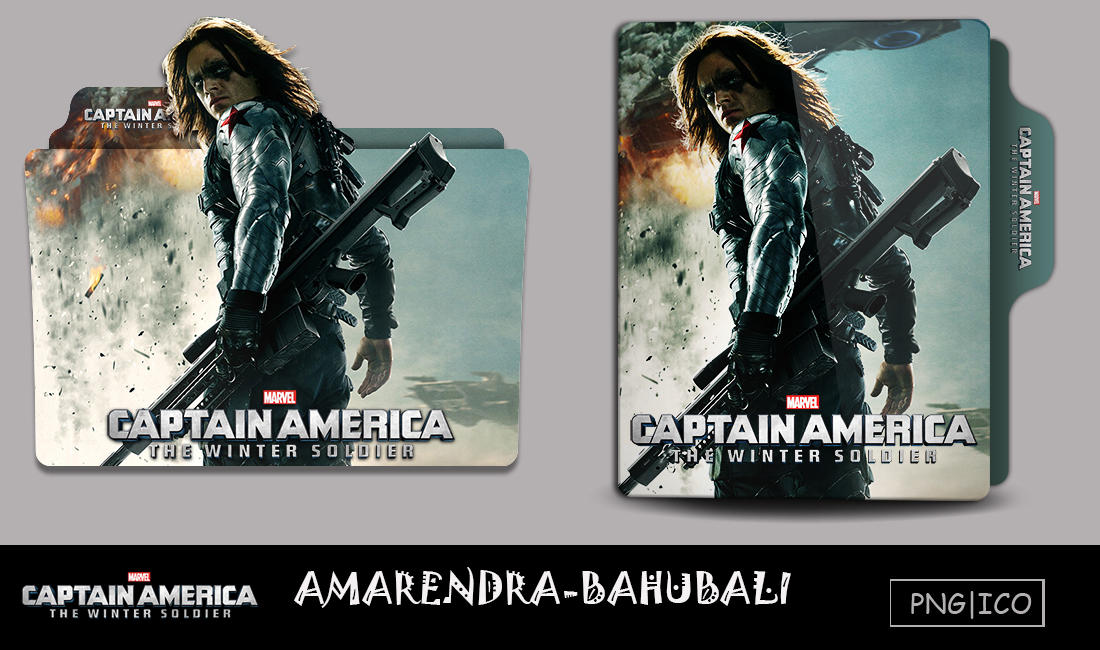 Captain America The Winter Soldier 2014 foldericon by G0D-0F-THUND3R on ...