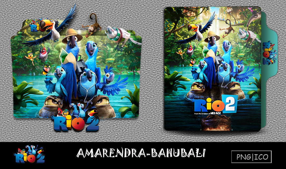 Rio 2 Folder icon 2 by G0D-0F-THUND3R on DeviantArt