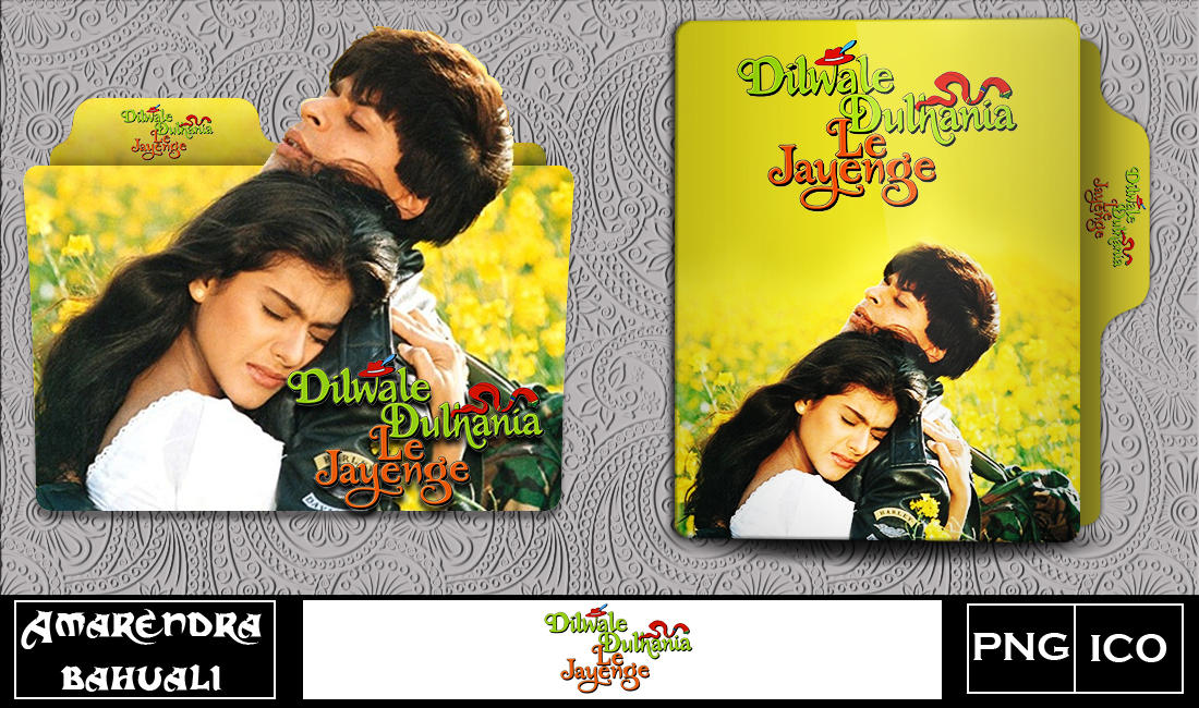 Dilwale Dulhania Le Jayenge (1988) folder icon by G0D-0F-THUND3R on ...