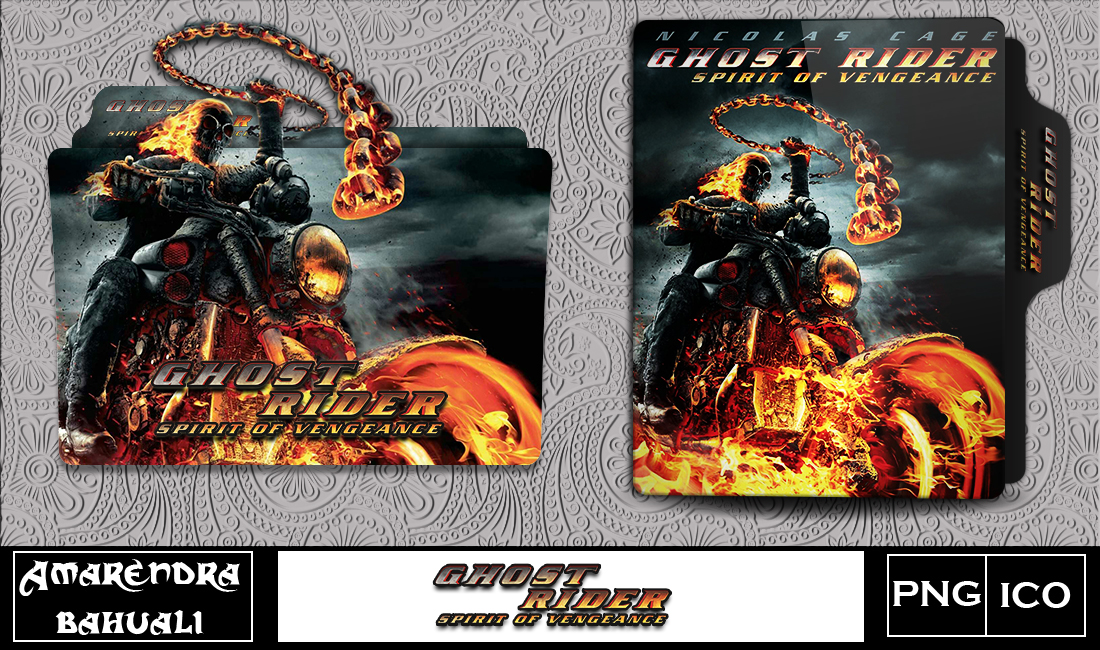 Ghost rider Folder icon by G0D-0F-THUND3R on DeviantArt