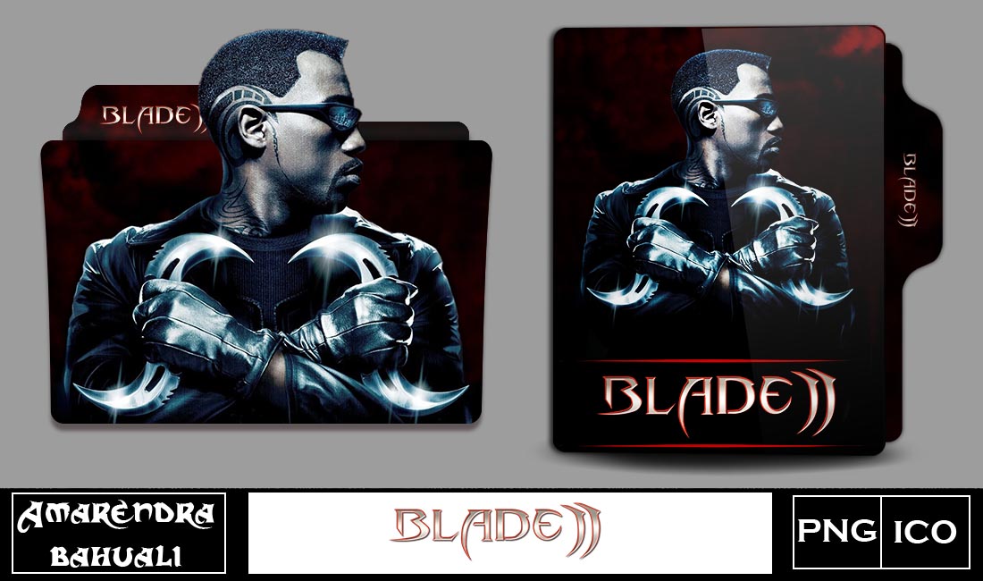 Blade 2 (2002)Folder icon by G0D-0F-THUND3R on DeviantArt