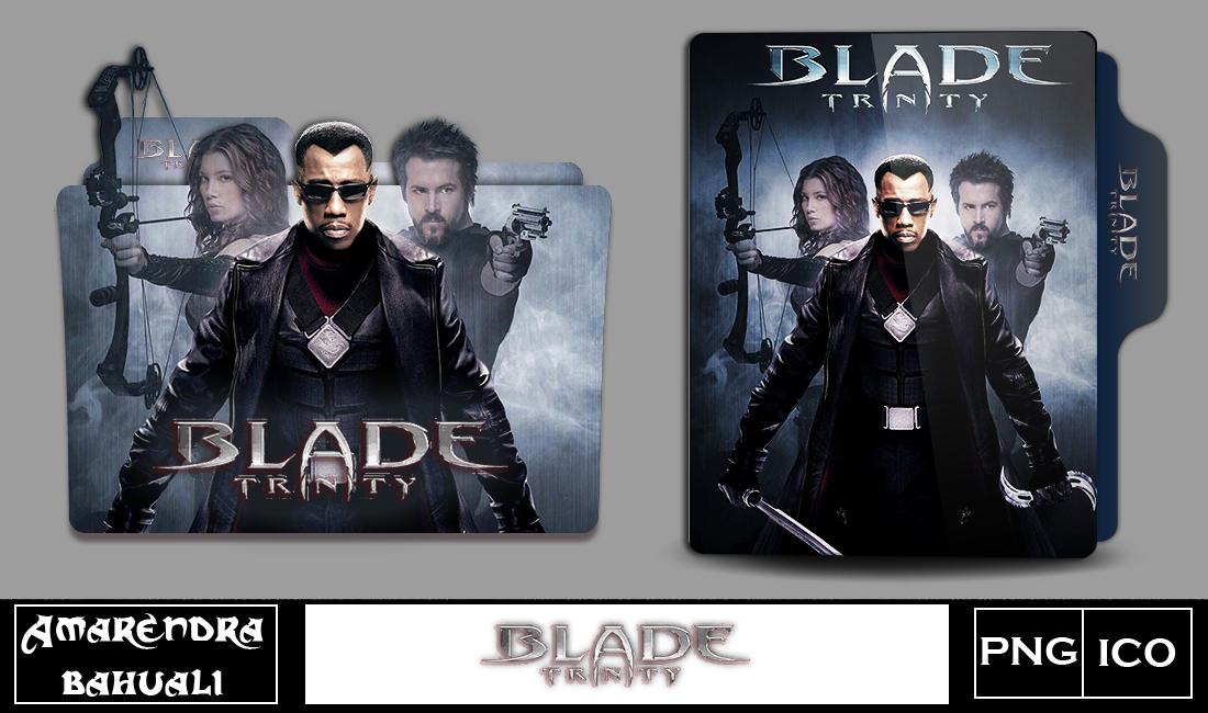 Blade 3 (2004) Folder icon by G0D-0F-THUND3R on DeviantArt