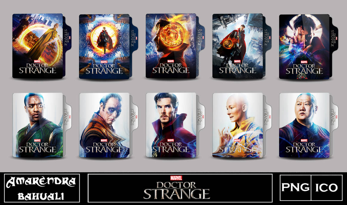 Doctor Strange (2016) folder icon by G0D-0F-THUND3R on DeviantArt