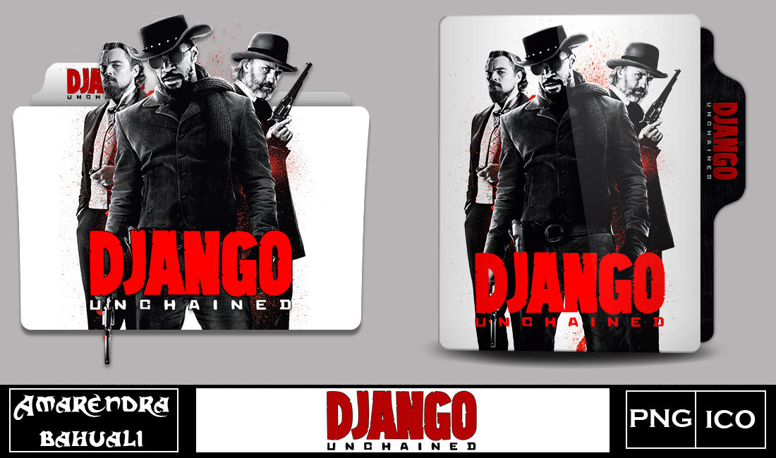 Django Unchained (2012) folder icon 2 by G0D-0F-THUND3R on DeviantArt