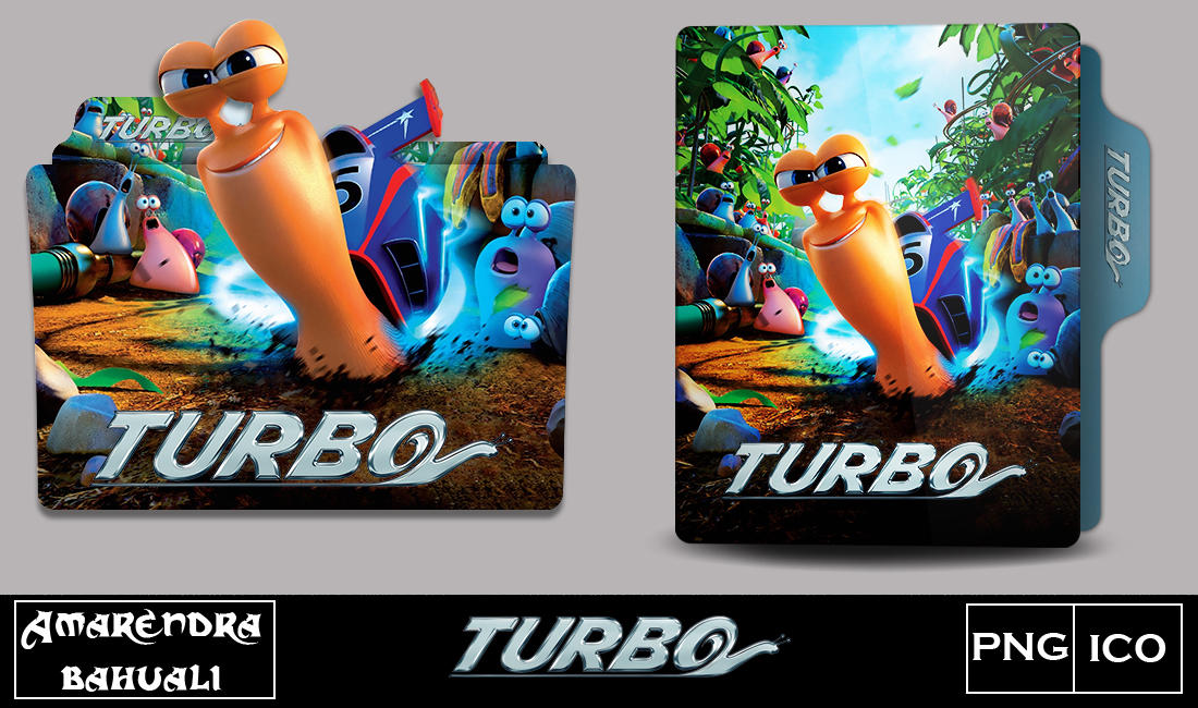 Turbo (2013) folder icon by G0D-0F-THUND3R on DeviantArt