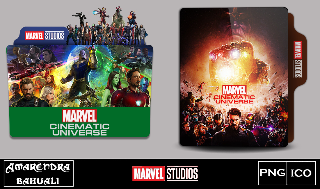MCU MARVEL CINEMATIC UNIVERSE FOLDER ICON by G0D-0F-THUND3R on DeviantArt